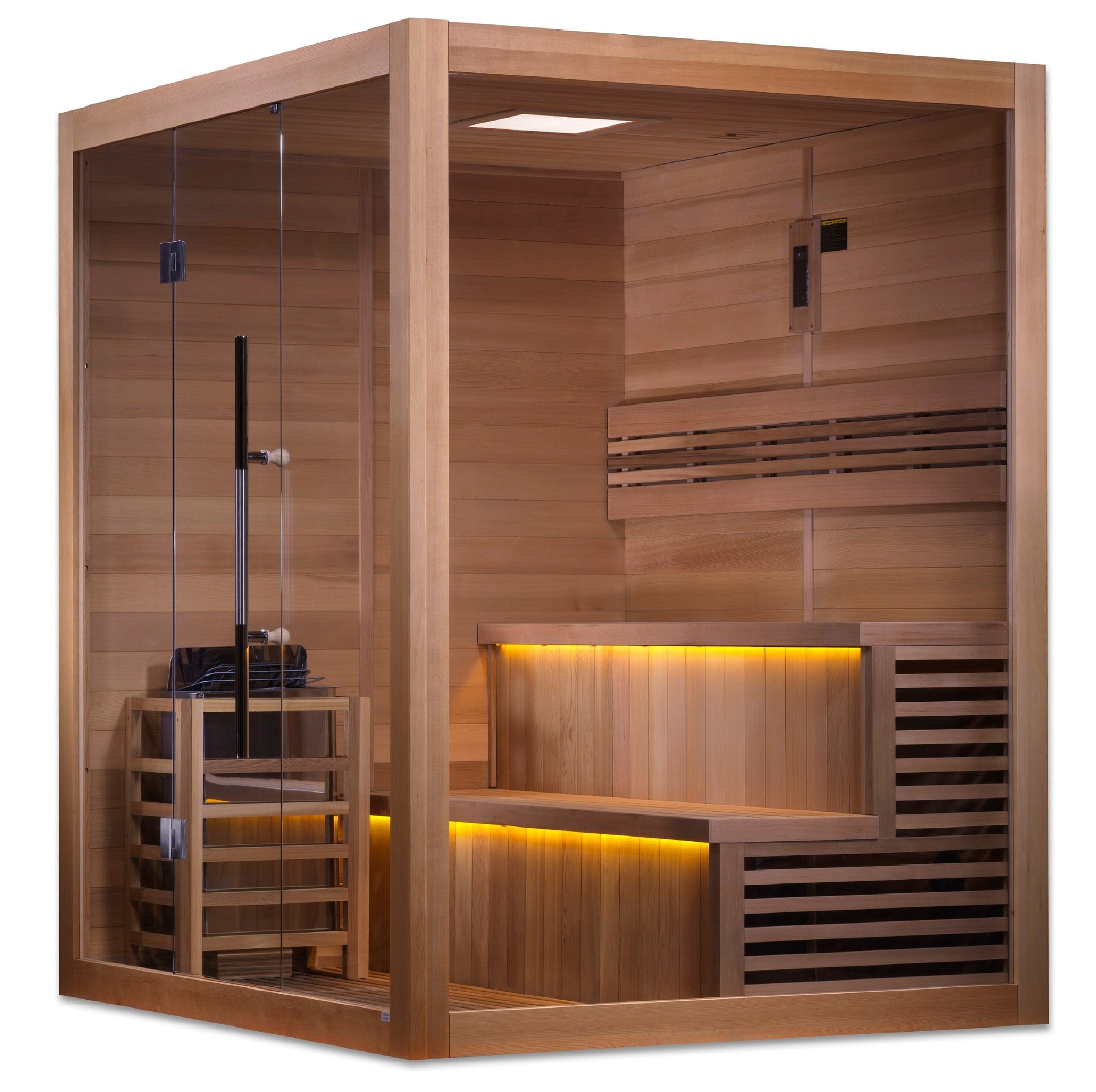 Kuusamo 4-6 Person Traditional Sauna | Golden Designs – eSteamed Saunas