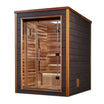 "Narvik" 2-Person Outdoor-Indoor Traditional Sauna – eSteamed Saunas